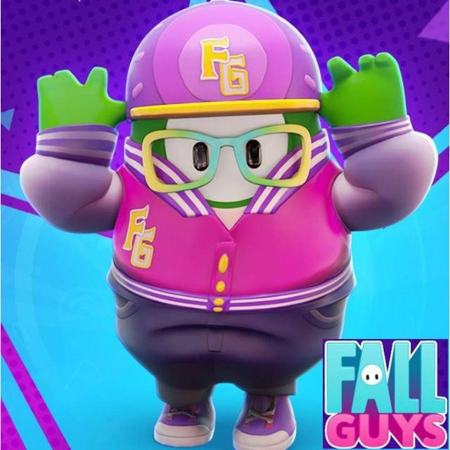 🔑🌐Fall Guys [Xbox Series X/S & Xbox One] Purple Hipster - XBox One ...