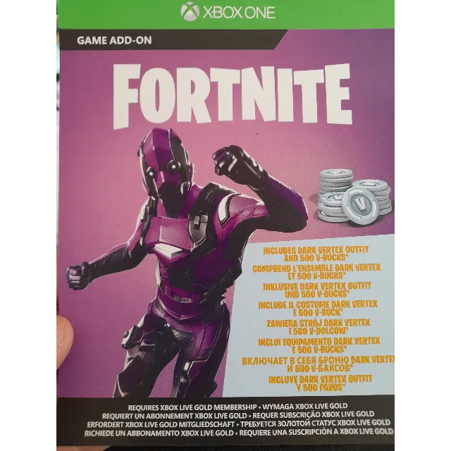 Dark Vertex - Fortnite Game Item - Gameflip