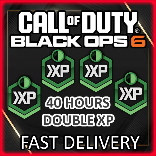Call of Duty Black Ops 6 40 HOURS Rank 2XP - Call of Duty Game Items ...