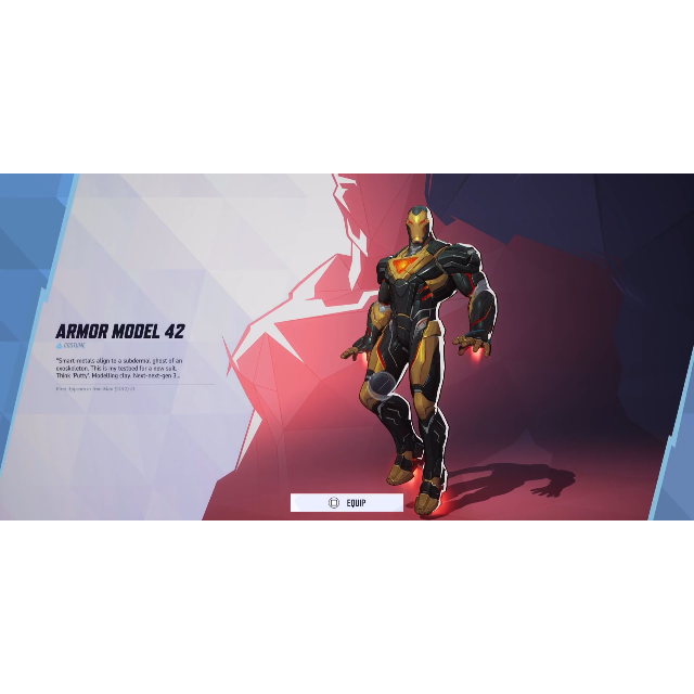 Marvel Rivals Iron Man Armor Model 42 skin - Game Items - Gameflip