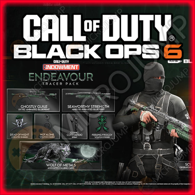 COD Black Ops 6 ENDEAVOUR TRACER PACK Exclusive Bundle - Call of Duty ...