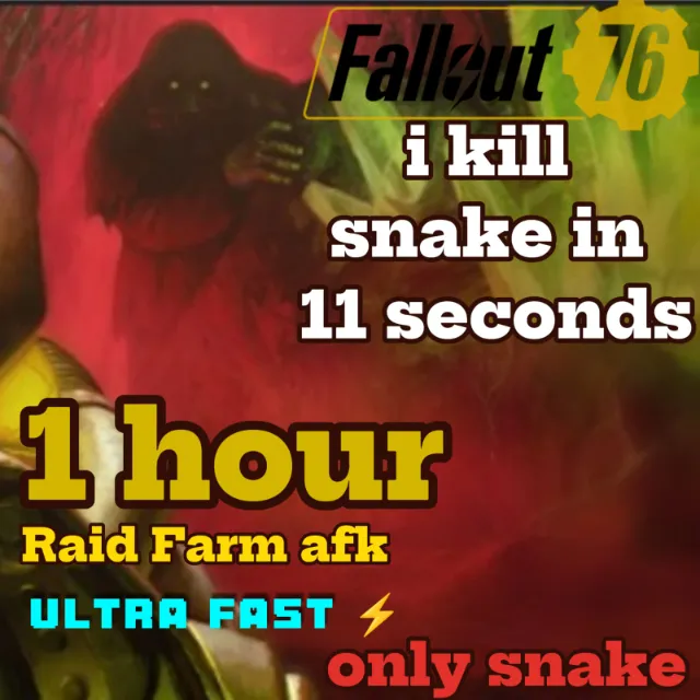 RAID FALLOUT 76 GLEAMING DEPTHS FARM AFK 1 HOUR - Fallout 76 Game Item ...