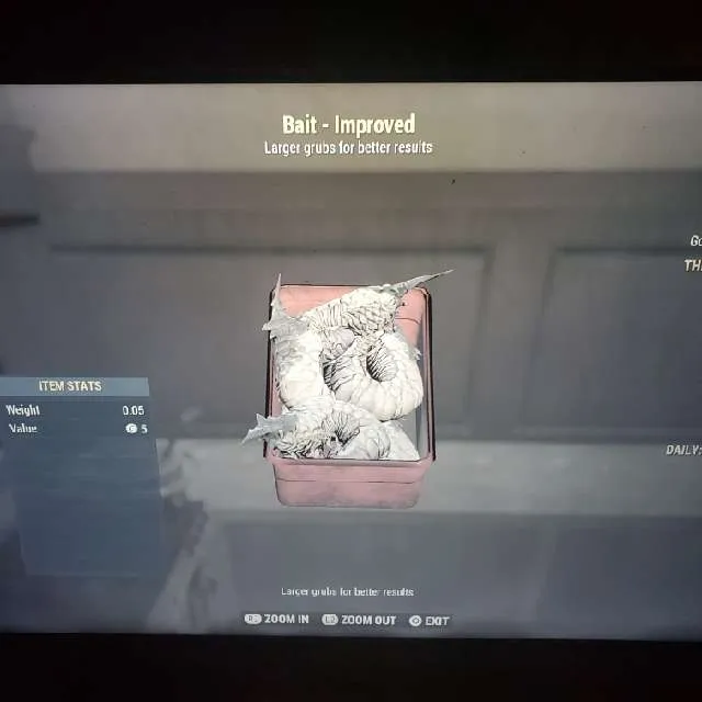 Improved Bait X 500 - Fallout 76 Game Item - Gameflip