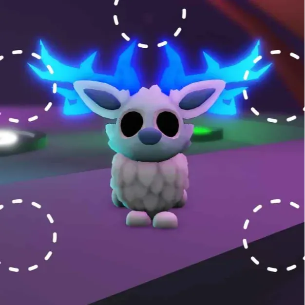 Neon Winter Buck - Adopt Me Game Items - Gameflip