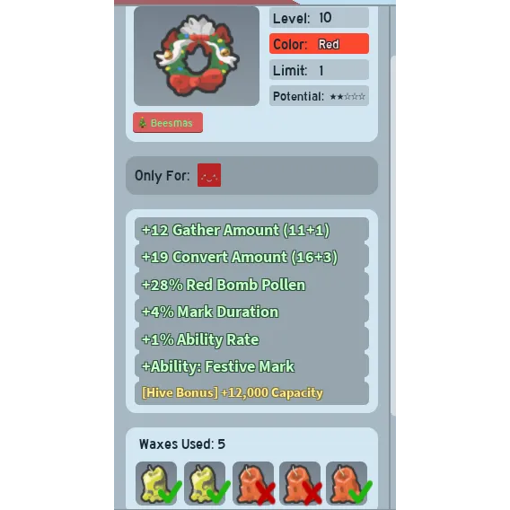 CHEAPEST WAXED FESTIVE WREATH (1% ABILITY RATE) | CHEAP BEEQUIP BEE ...