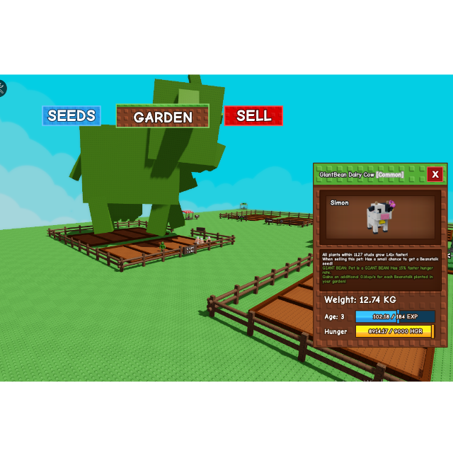 TITANIC DAIRY COW (GODLY WEIGHT 107kg MAX AGE) | CHEAP HUGE PET GROW A ...