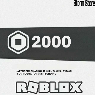 Robux | 2 000x - Game Items - Gameflip