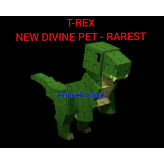 T-REX NEW DIVINE PET - RAREST + MASSIVE BONUS - PRE ORDER - GROW A ...