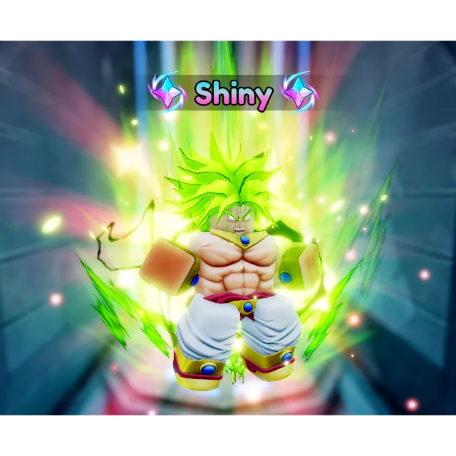 Shiny DBZ Broly / Brolzi - Anime Vanguards Game Item - Gameflip