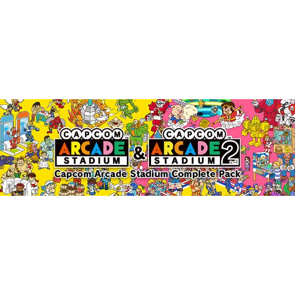 CAPCOM ARCADE STADIUM COMPLETE PACK (includes total 64 items) - Steam ...