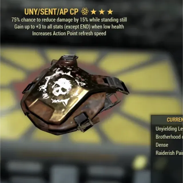 uny ap sent set - Fallout 76 Game Item - Gameflip