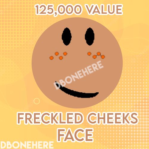 Limited | Freckled Cheeks - Game Items - Gameflip