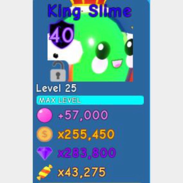 Pet | Bgs King Slime - Game Items - Gameflip