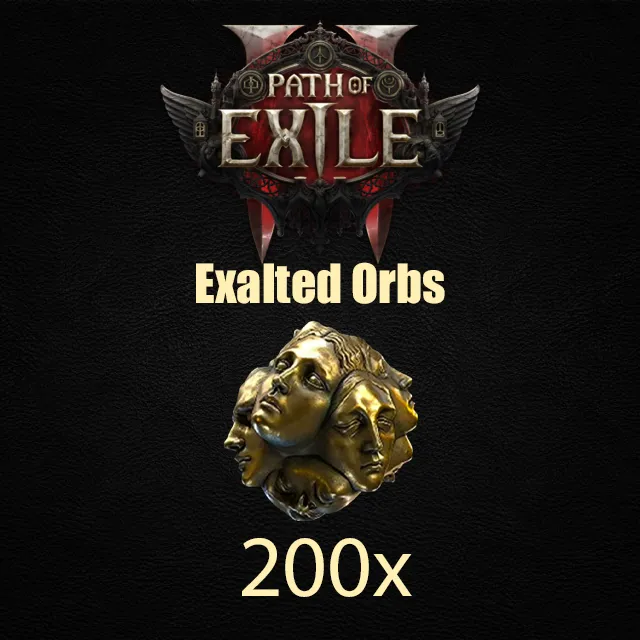 Path of Exile 2 200 Exalted Orbs Poe2 - Path of Exile 2 Game Items - Gameflip