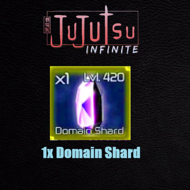 Domain Shard - Jujutsu Infinite Game Item - Gameflip