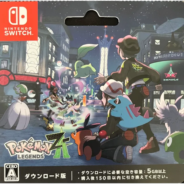 Pokémon Legends: Z-A ( JAPANESE REGION-LOCKED CODE!!! ) - Nintendo ...