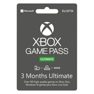 Xbox Game Pass Ultimate + Live Gold - 3 Months - XBOX/PC - INSTANT ...