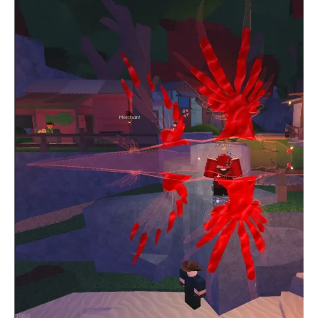 Crimson Colossal Blue Dragon | FISCH - Roblox Game Item - Gameflip