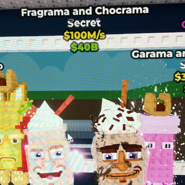 fragrama and chocrama - Steal a Brainrot Game Item - Gameflip