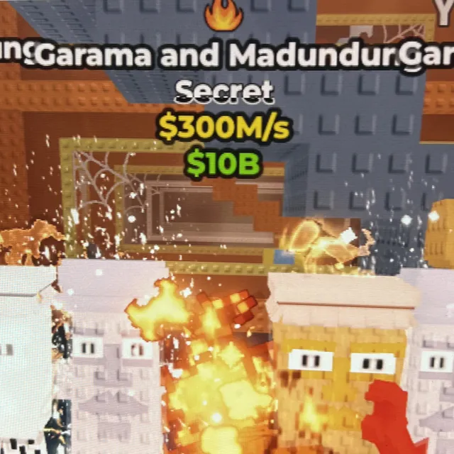 Garama and Madundung 300M/s - Steal a Brainrot Game Item - Gameflip