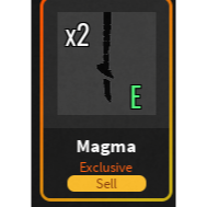 Magma Knife Da Hood - Game Items - Gameflip