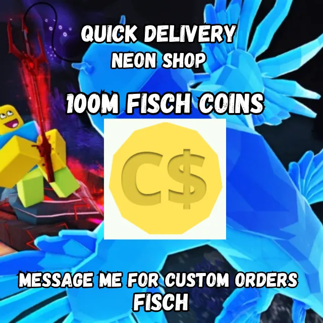 100M C$ | Fisch - Fisch Game Item - Gameflip