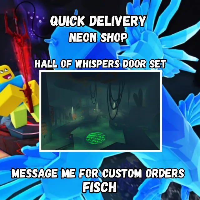 Hall of Whispers Door Set | Fisch - Fisch Game Item - Gameflip