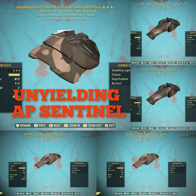 Apparel | Uny ap sent forest scout - Fallout 76 Game Items - Gameflip