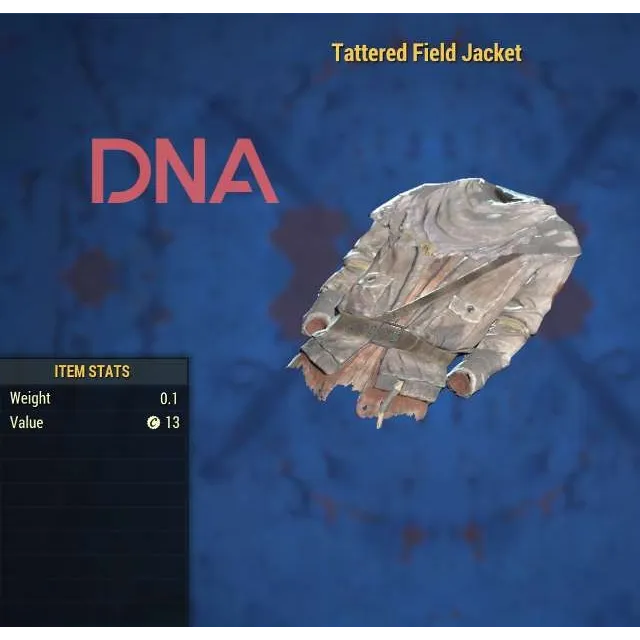 Apparel | Tattered Field Jacket - Fallout 76 Game Item - Gameflip