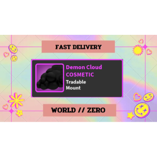 demon cloud mount world zero - Game Items - Gameflip