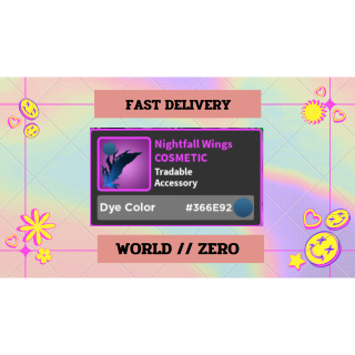 NIGHTFALL WINGS WORLD ZERO - Game Items - Gameflip