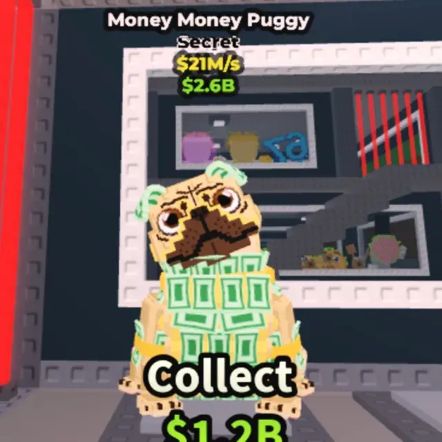 Money Money Puggy - Steal a Brainrot Game Item - Gameflip