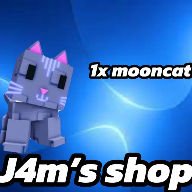 1x mooncat - Grow a Garden Game Item - Gameflip