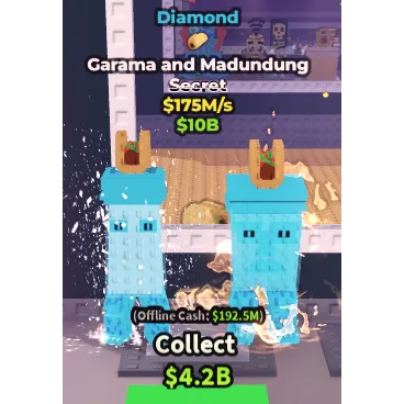 Diamond Garama and Madundung 175M/s - Steal a Brainrot Game Item - Gameflip