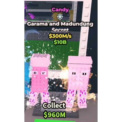 Candy Garama and Madundung 300M/s - Steal a Brainrot Game Item - Gameflip