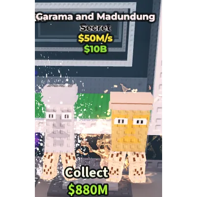 Garama And Madundung - Steal a Brainrot Game Item - Gameflip