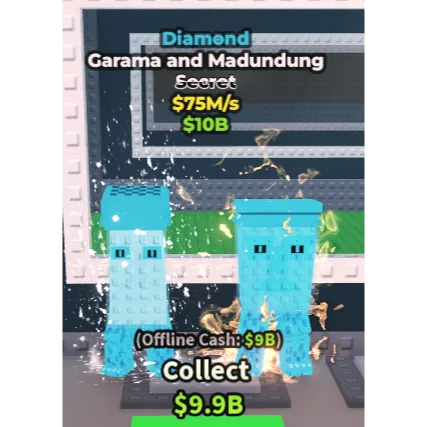 Diamond Garama and Madundung - Steal a Brainrot Game Item - Gameflip