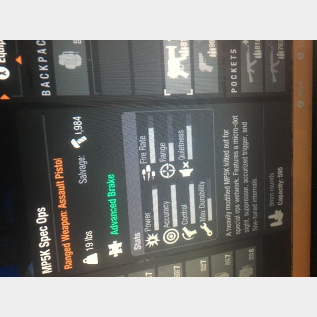 Weapons | Modded Mp5k spec ops - Game Items - Gameflip