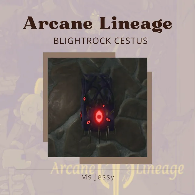 Blightrock Cestus | Arcane Lineage - Roblox Game Item - Gameflip