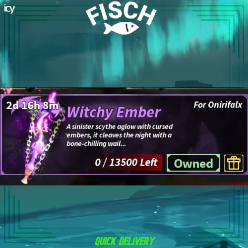 Witchy Ember Skin - Fisch - Fisch Game Item - Gameflip