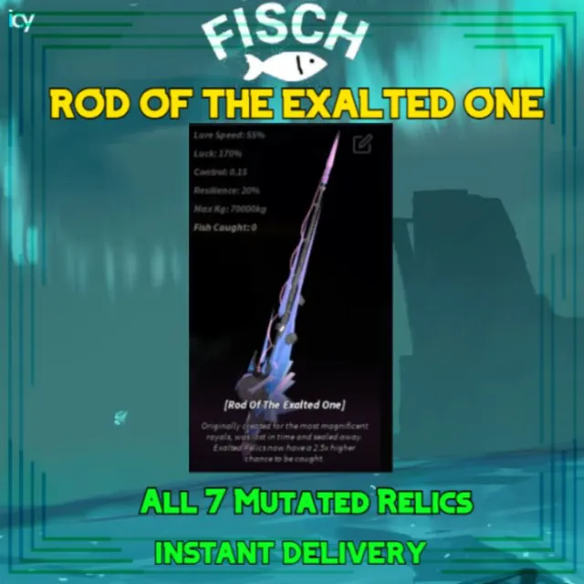 Rod Of The Exalted One - FISCH - Other Game Item - Gameflip