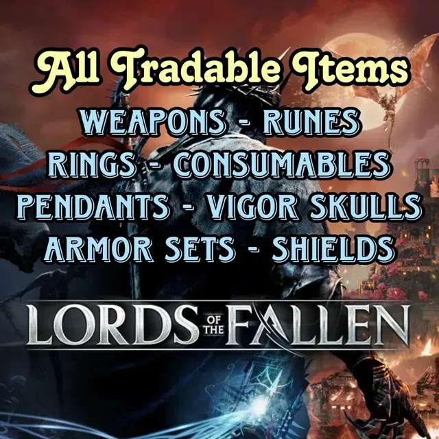 Lords of the Fallen - MEGA PACK - In-Game Trade (PS5/Xbox/PC) - Lords ...