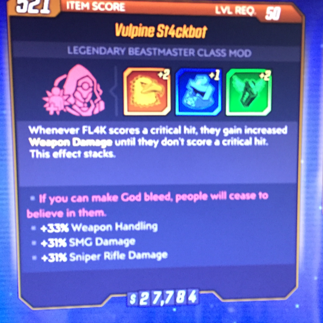 Class Mod | Vulpine St4ckbot - Game Items - Gameflip