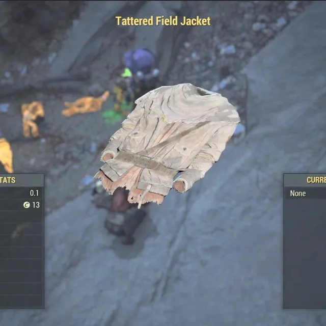 Tattered Field Jacket - Fallout 76 Game Item - Gameflip