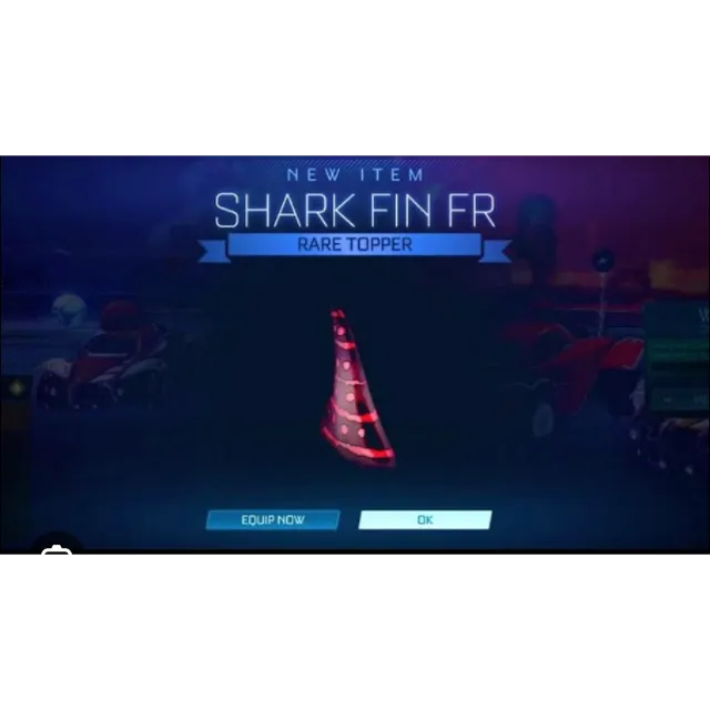 Rocket League Shark Fin FR Topper Code - Other - Gameflip