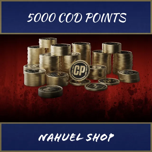 5000 cod points pc - Game Items - Gameflip