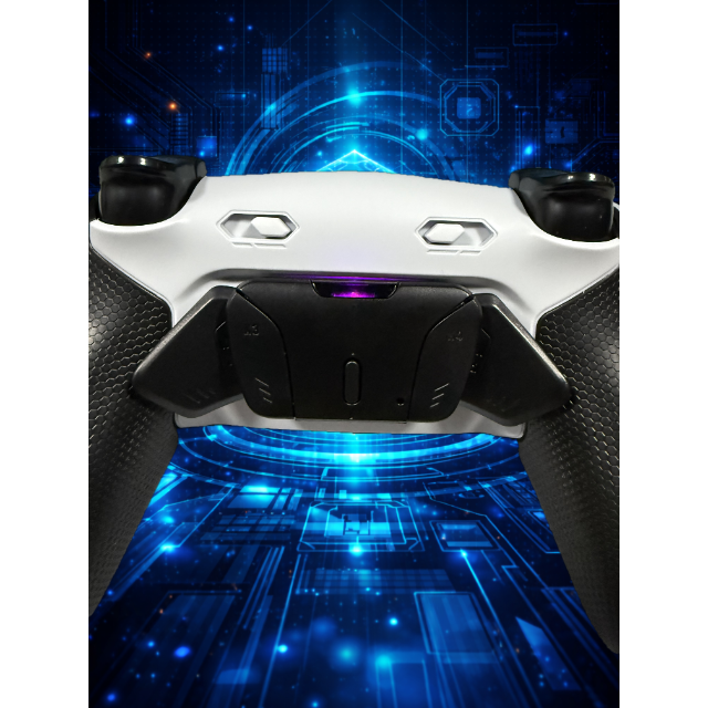 TMR Joystick Custom Mouse Click White and Black Retro PS5 DualSense ...