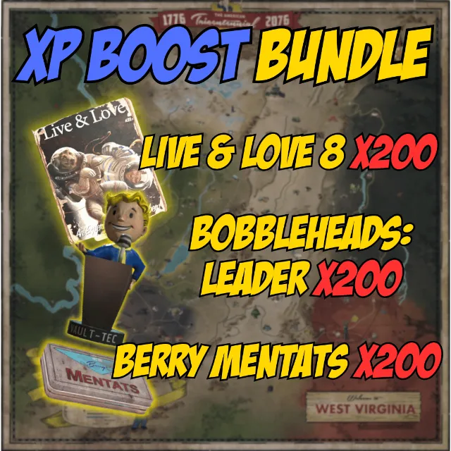 XP Boost Bundle - Fallout 76 Game Item - Gameflip