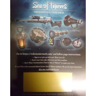 Sea Of Thieves Obsidian 6 Pack! - XBox One Games - Gameflip
