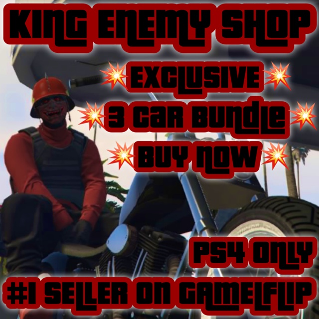 GTA 5 MODDED CARS | EXCLUSIVE BUNDLE (PS4) - PS4 Game - Gameflip